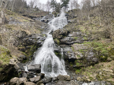 Wanderung Todtnau Hängebrücke - 450 Meter Länge - Wasserfall